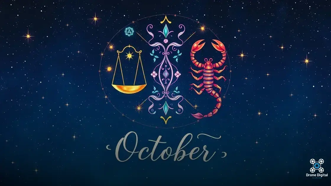 Qual o signo da pessoa que nasce em outubro? Descubra agora!